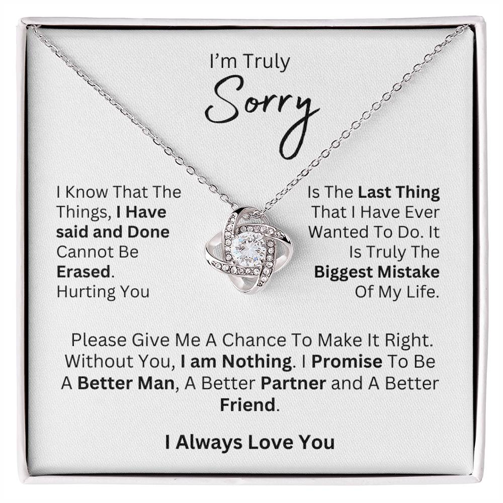 Apology- I'm Truly Sorry** – Giving Gifts 101